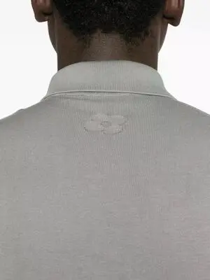 LARDINI Short-sleeve Knitted Polo Shirt