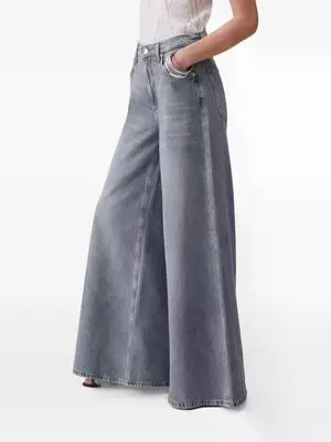 Liu Jo High-rise Flared Jeans - Grey