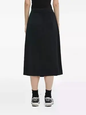 Fred Perry Logo-embroidered Midi Skirt