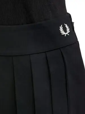 Fred Perry Logo-embroidered Midi Skirt