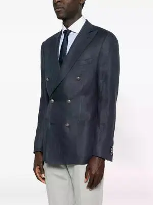 Corneliani Double-breasted Pocket Blazer