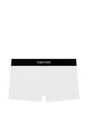 TOM FORD Logo-waistband Boxers - White