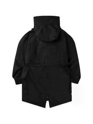 FFFPOSTALSERVICE Hooded Parka Coat - Black