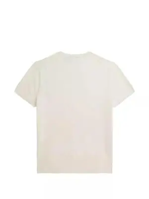 Polo Ralph Lauren Short Sleeve Knit Top - Neutrals
