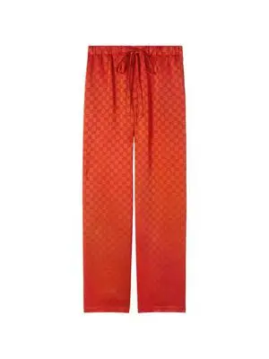 Gucci Gg Satin Trousers