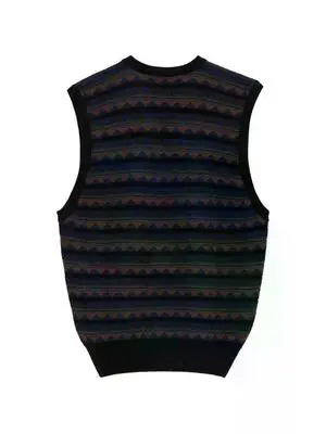 LEMAIRE Patterned V-neck Vest