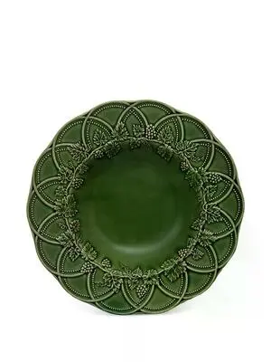 BORDALLO PINHEIRO Forest Grape-detail Plates - Green