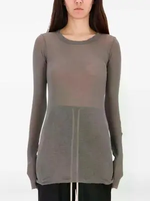 Rick Owens Round Neck T-shirts For Women