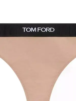 TOM FORD Logo-print Thong