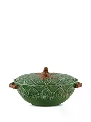 BORDALLO PINHEIRO Forest Deer Serving Bowl - Green
