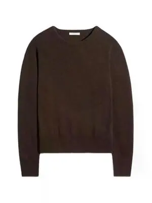 LEMAIRE Crew-neck Sweater - Brown