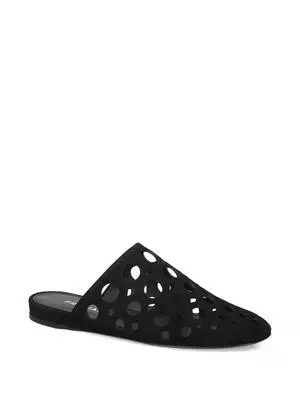 Premiata Cut-out Leather Mules