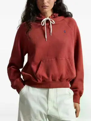 Polo Ralph Lauren Logo-detail Hoodie - Red