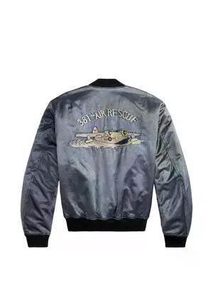 Ralph Lauren Airplane-embroidered Bomber Jacket