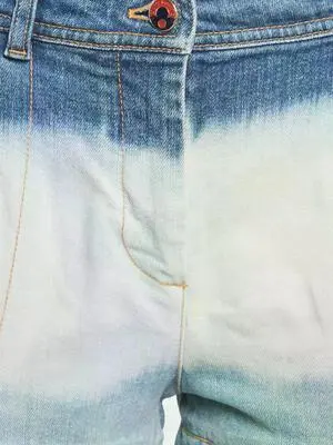 LOUIS VUITTON Tie-dye Denim Shorts