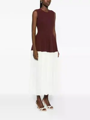 Simkhai Pleated Maxi Dress