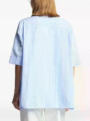 FAY Striped Shirt - Blue