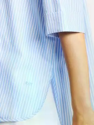 FAY Striped Shirt - Blue