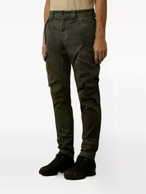 C.P. COMPANY Stretch Sateen Cargo Pants With Lens Detail
