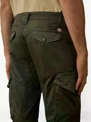 C.P. COMPANY Stretch Sateen Cargo Pants With Lens Detail