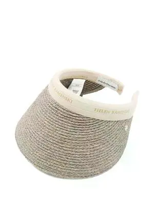 Helen Kaminski Braided Visor - Neutrals