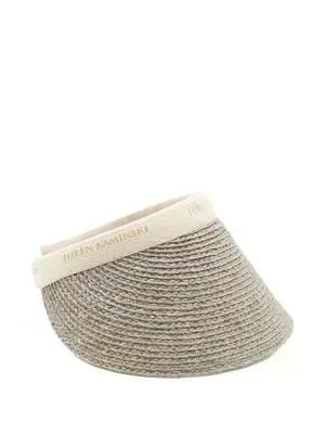Helen Kaminski Braided Visor - Neutrals