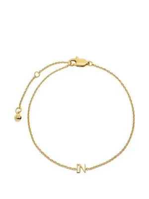 Monica Vinader Initial N Chain Bracelet
