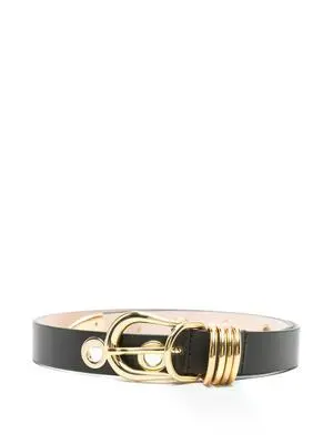 DEHANCHE Hollyhock Rivet Belt - Black