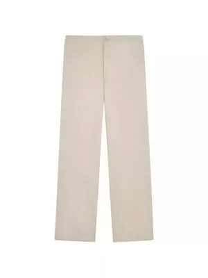 TOD'S Buttoned Trousers With Drawstring - Neutrals