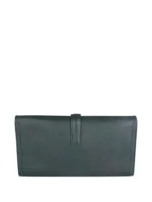 Hermès Elan 29 Clutch - Green