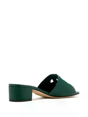 Dolce & Gabbana Embellished Logo Mules