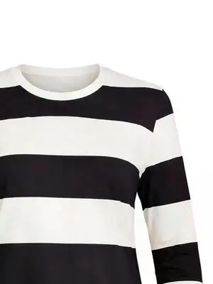 Cynthia Rowley Striped Long-sleeve Top