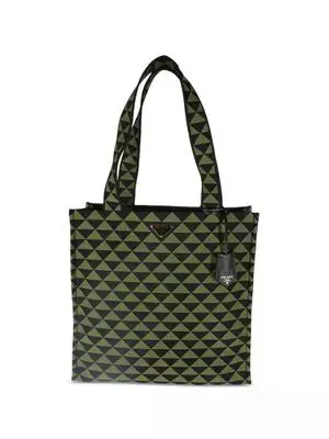 Prada Triangolo Symbole Tote Bag