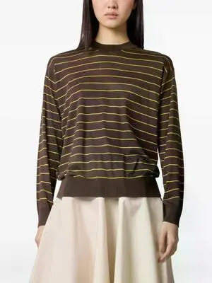 TOD'S Long-sleeve Striped Sweater