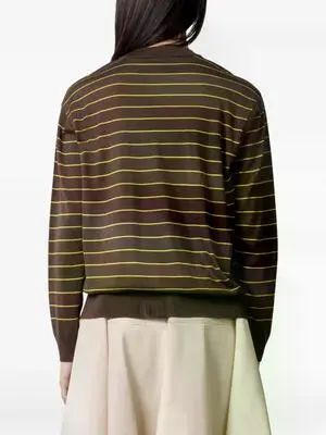 TOD'S Long-sleeve Striped Sweater