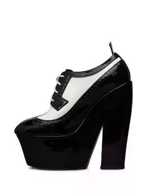 Thom Browne Brogue Platform Heeled Pumps