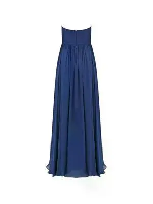 Elie Saab Silk Maxi Dress