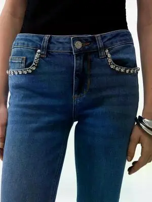 Liu Jo Turn-up Hem Skinny Jeans