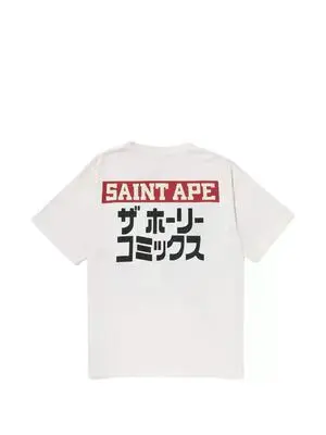 A BATHING APE Squadron Graphic T-shirt - White