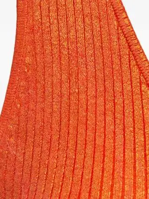 Patrizia Pepe Ribbed Tank Top