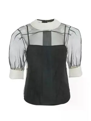 LOUIS VUITTON Puff-sleeve Blouse