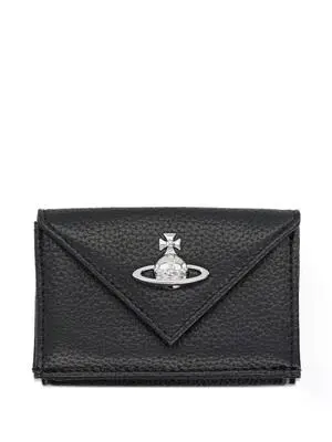 VIVIENNE WESTWOOD Orb Envelope Wallet - Black