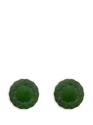 BORDALLO PINHEIRO Forest Grape Leaf Plate - Green