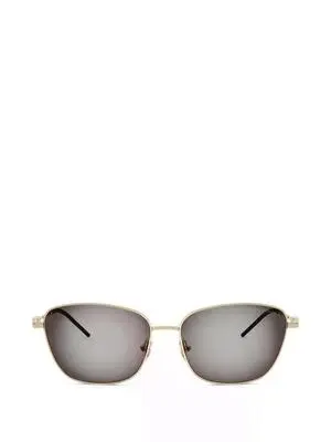 Emporio Armani Square-frame Sunglasses - Gold