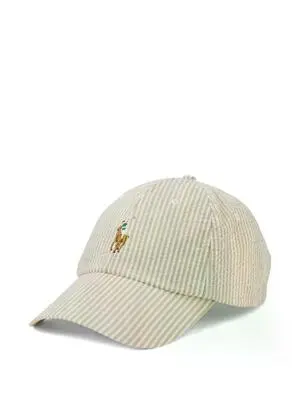 Polo Ralph Lauren Striped Cap - Neutrals