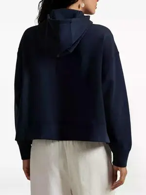 Polo Ralph Lauren Logo-detail Zip-up Hoodie - Blue