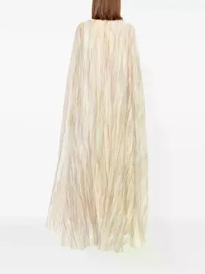 SHATHA ESSA Embroidered Caftan