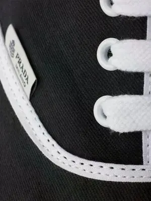 Prada Lace-up Sneakers - Black