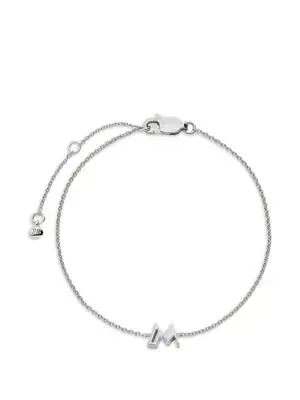 Monica Vinader Initial Chain Bracelet - Silver