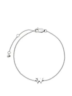 Monica Vinader Initial Chain Bracelet - Silver